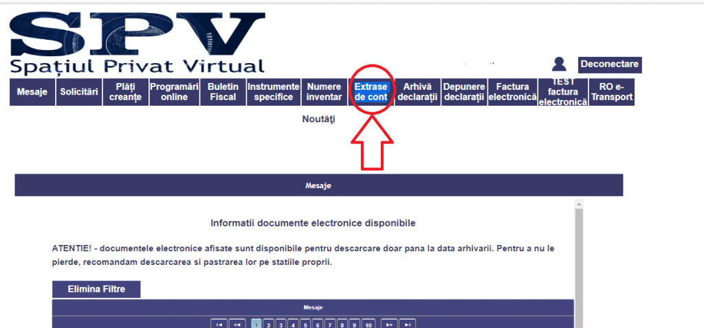 Vizualizare on-line a extrasului de cont de la Trezorerie - Clubul ...
